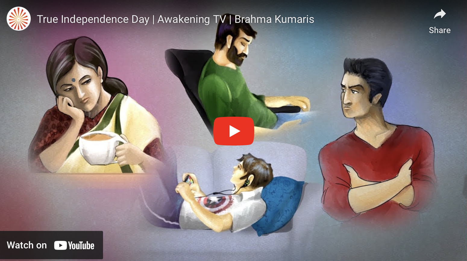 True Independence Day - God has come